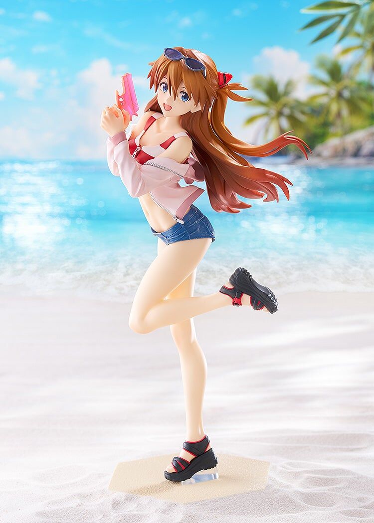 Evangelion Shin Gekijouban - Souryuu Asuka Langley - Beach Queens - Pop Up Parade - L (Good ...